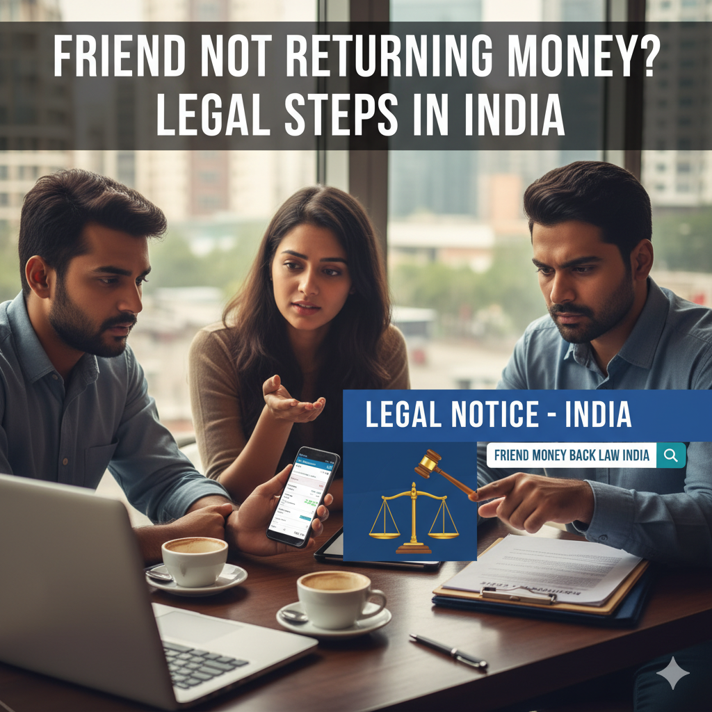 Friend Not Returning Money? Legal Steps in India & Free Template