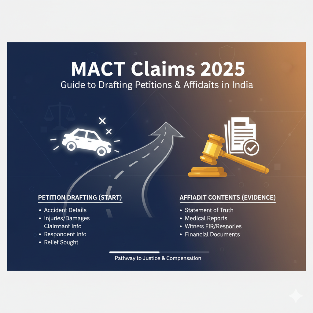 MACT Claims 2025: Guide to Drafting Petitions & Affidavits in India
