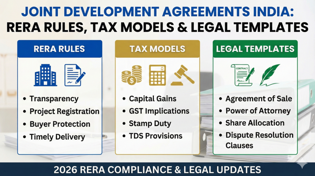 Joint Development Agreements India: RERA Rules, Tax Models & Legal ...