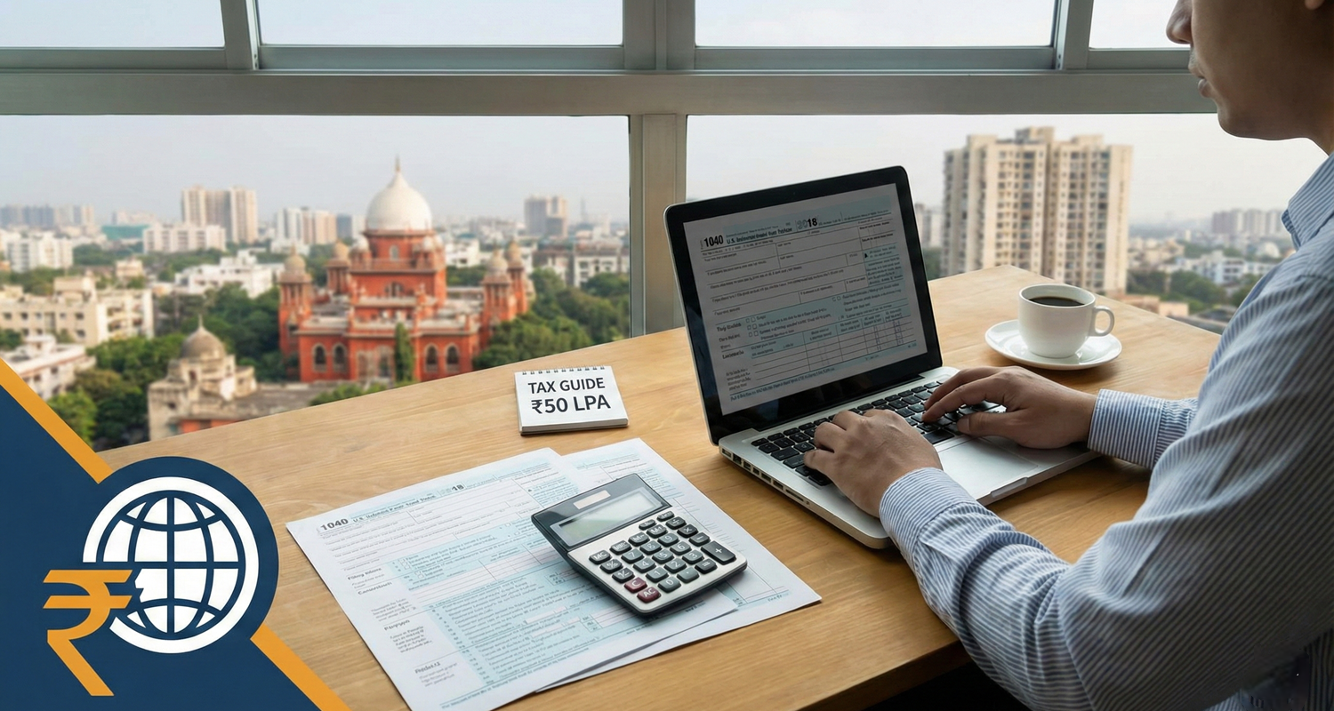 Remote Work Tax Guide India: Managing ₹50 LPA Foreign Income